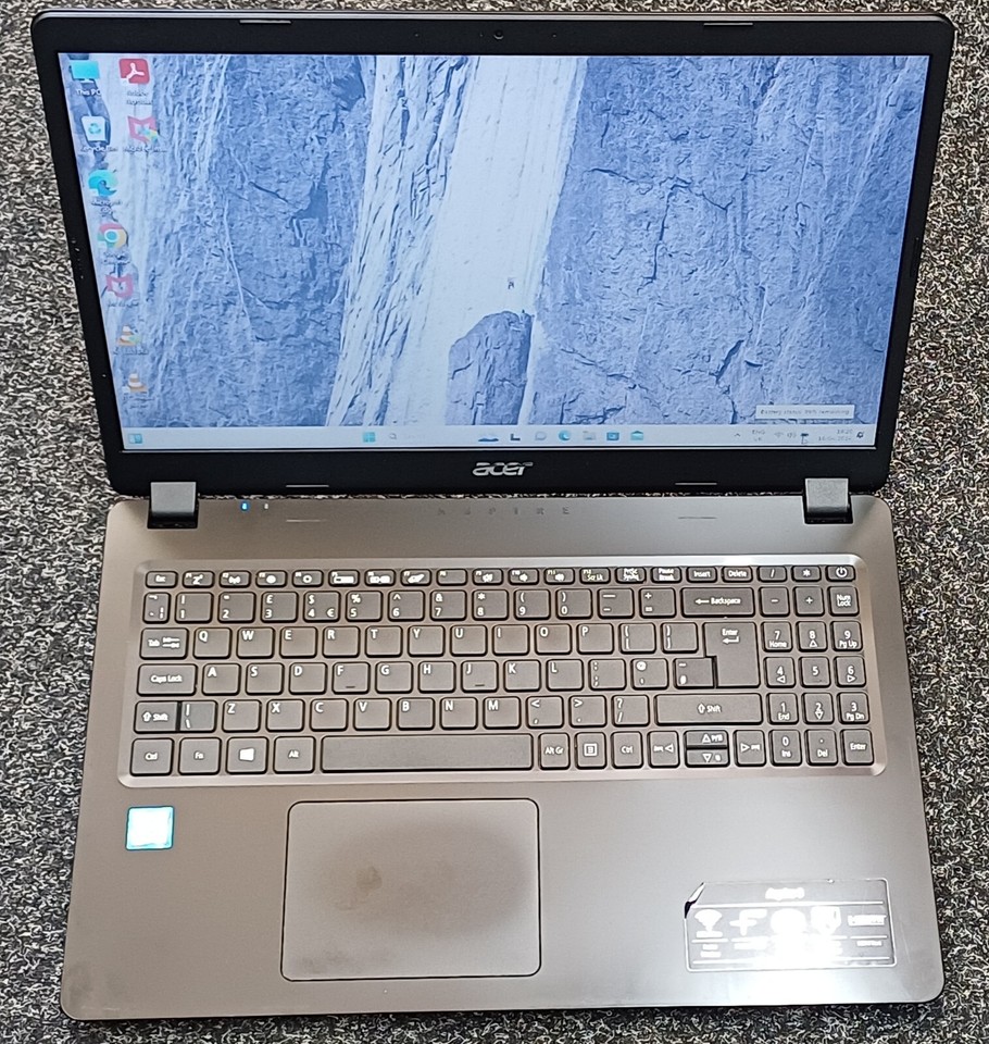 15.6INCH ACER ASPIRE 3 MODEL N19C1 CORE I5 8TH GEN 8GB 256GB SSD WIN 11 ...