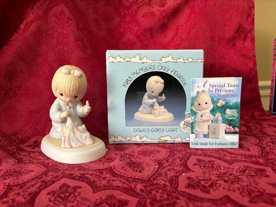 PRECIOUS MOMENTS LOT OF (7) PM831-PM841-PM842-PM851-PM911-527688-523593 ...