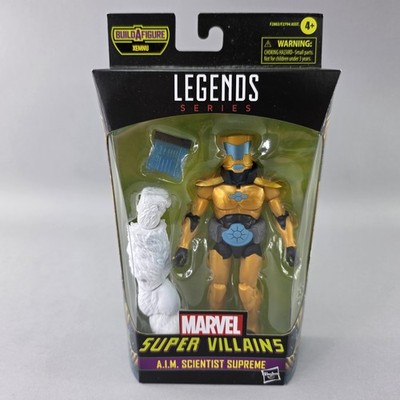 Marvel Legends Super Villains AIM Scientist Supreme BAF Xemnu 6" Figure ...