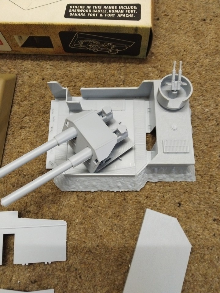Airfix Gun Emplacement & Coastal Defence Kits HO-OO 1:72 Scale ...