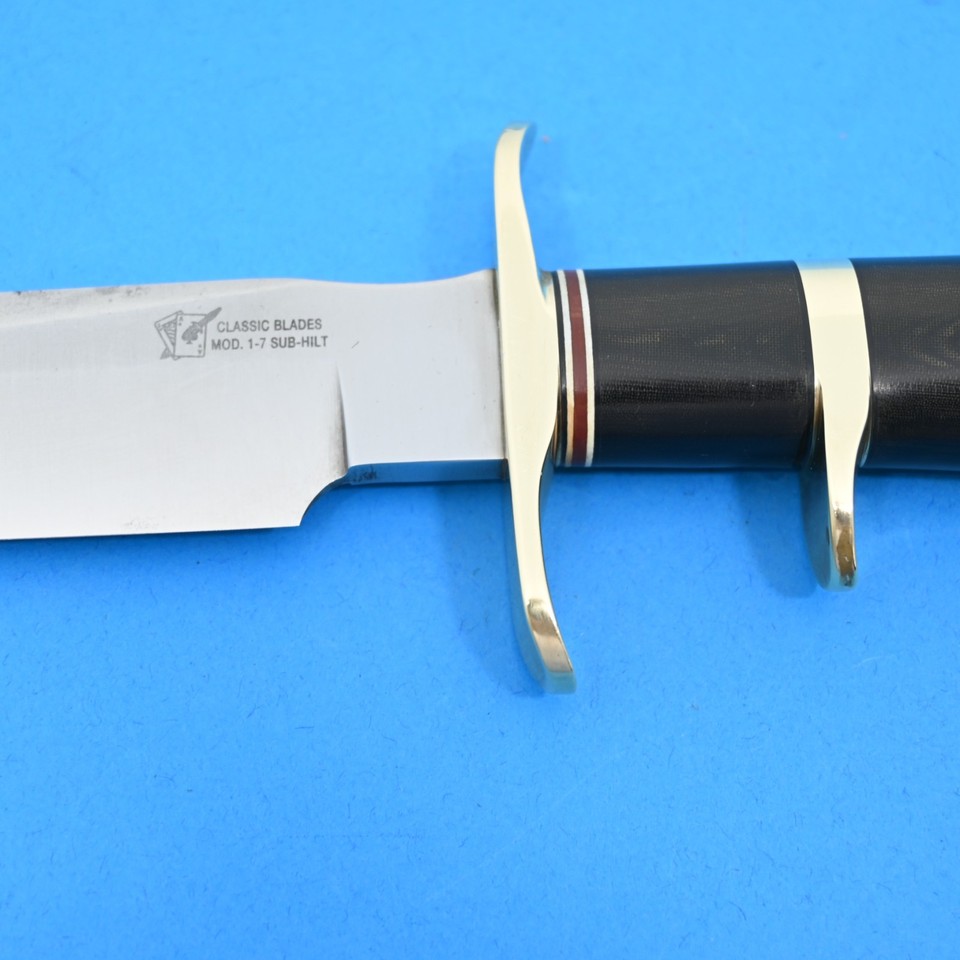 BLACKJACK, EFFINGHAM, IL. HANDMADE MODEL 1-7 SUB-HILT FIGHTING KNIFE | eBay