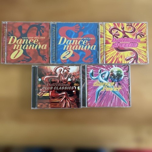 Dance mania CD Set of 5 Club Classics Dance Fever Speed 3 Vol.1 3 Japan ...