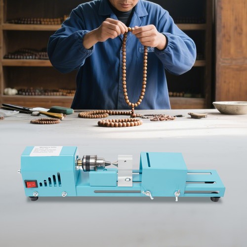 Mini Lathe Machine, Wood Lathe Milling Machine for Table, Mini Wood ...