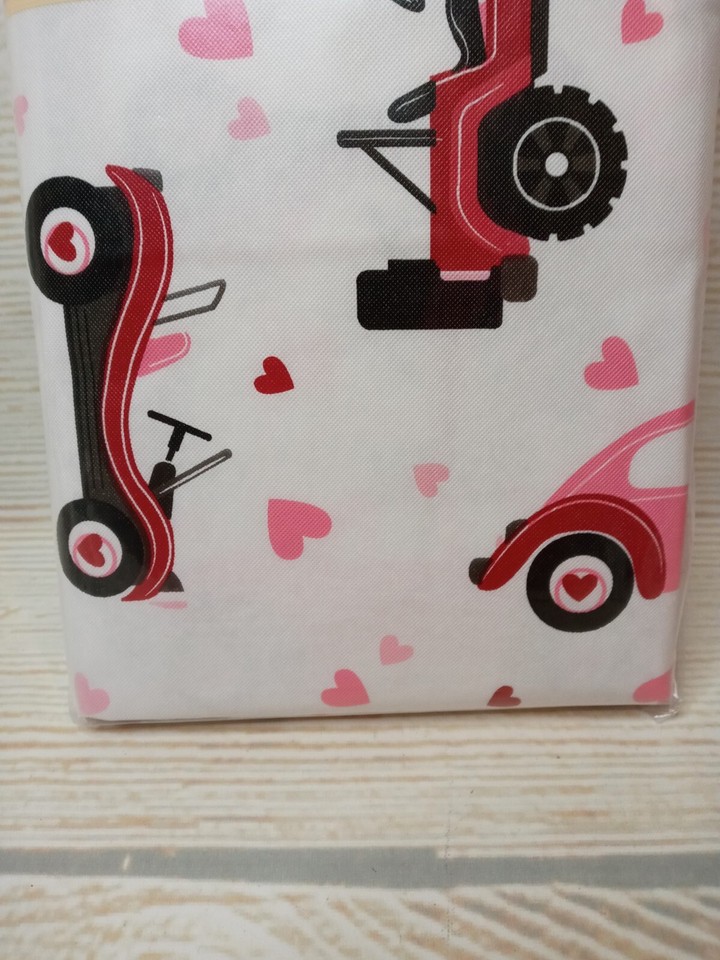 New Rectangle 52x70 JEEP Love Bug Dune Buggy Vinyl Flannel Back ...
