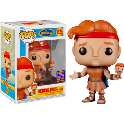 WonderCon 2023 - Hercules - Hercules with Action Figure Pop! Vinyl ...
