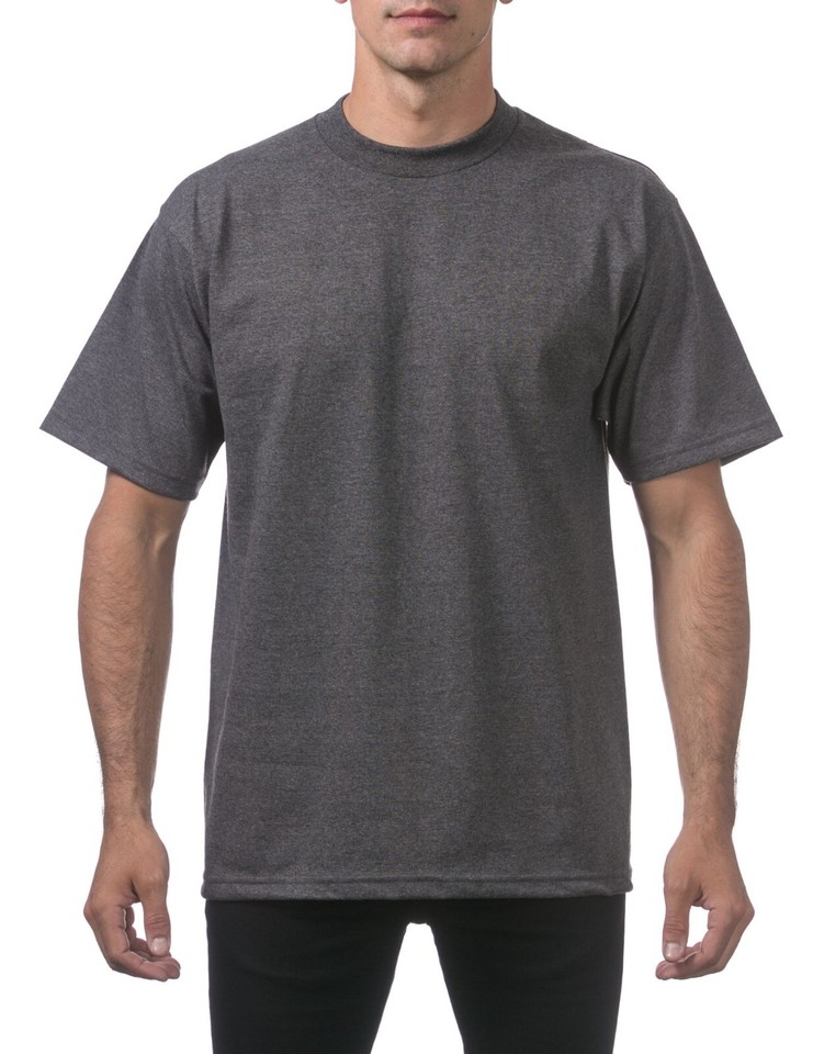 Pro Club Men's Heavyweight Short Sleeve Crew Neck T-Shirt, PROCLUB ...