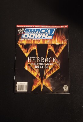 WWE SmackDown! Magazine March 2004 | eBay