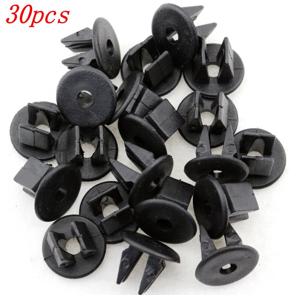 Qty:30 Fender Apron Nylon Nut #10 Screw Grommet Clip For Hyundai Kia ...
