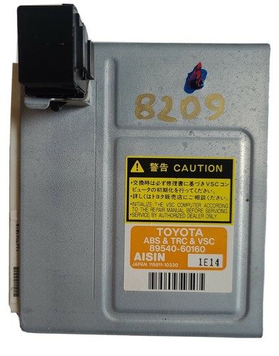 00-02 LEXUS LX470 LAND CRUISER ABS TRC VSC SKID TRACTION CONTROL 89540 ...