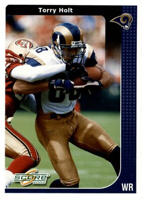2002 Score #216 Torry Holt St. Louis Rams | eBay