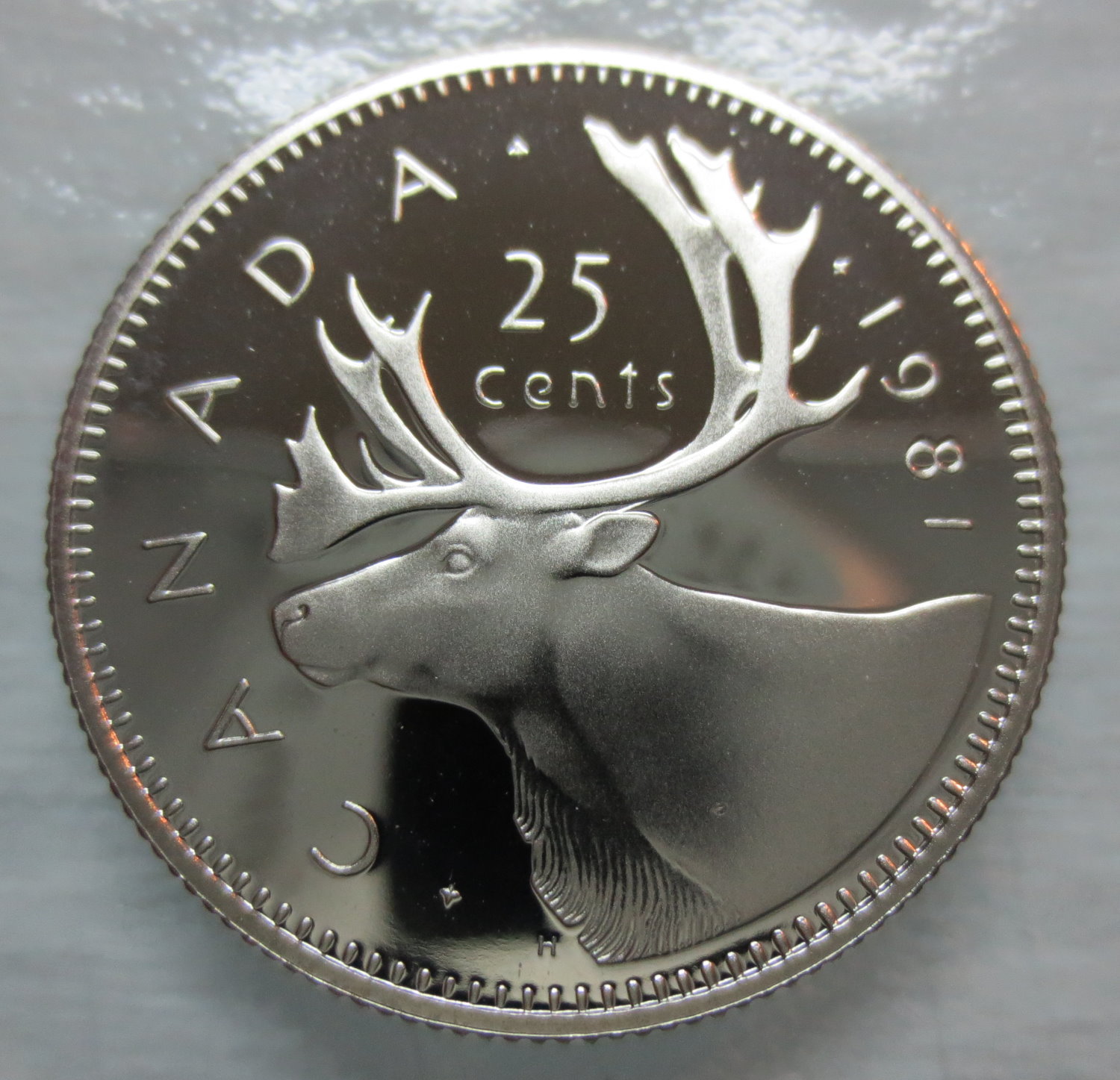 1981 CANADA 25 CENTS PROOF QUARTER HEAVY CAMEO COIN | eBay