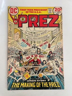 Prez # 1 FN/VF DC Comic Book Teenage President 19 LI8 | eBay