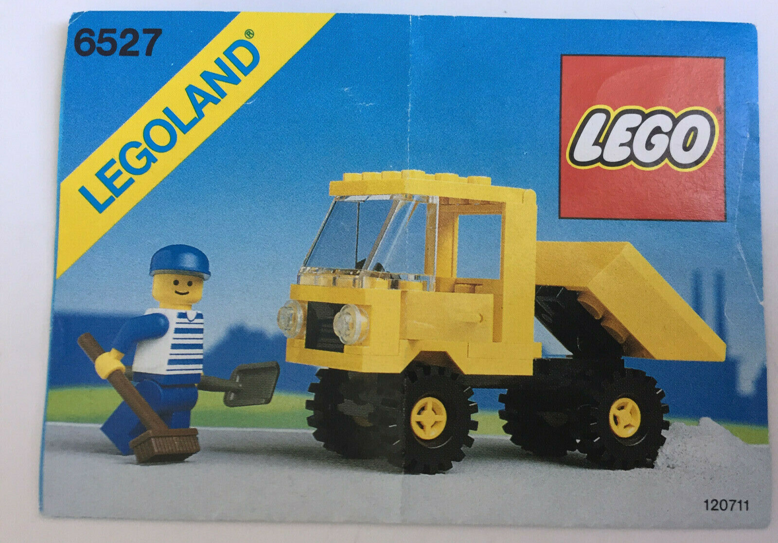 Lego Legoland 6527 Kipper Tipper Truck 1989 mit Bauanleitung | eBay