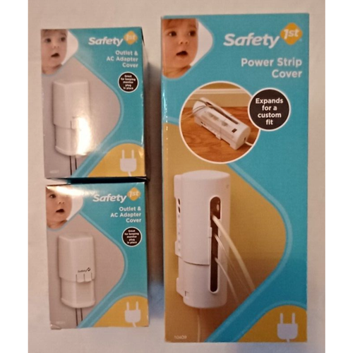 Safety 1st Power Strip Cover Expands Custom Fit Outlet AC Cover (2 ...