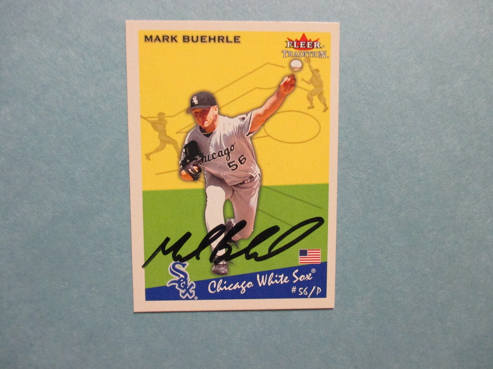 MARK BUEHRLE/HARRY CHAPPAS/RICH MORALES Chicago White Sox Signed Cards ...