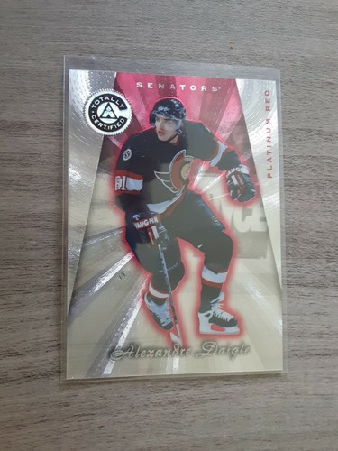 1997-98 Pinnacle Totally Certified Alexandre Daigle PLATINUM RED 5273/ ...
