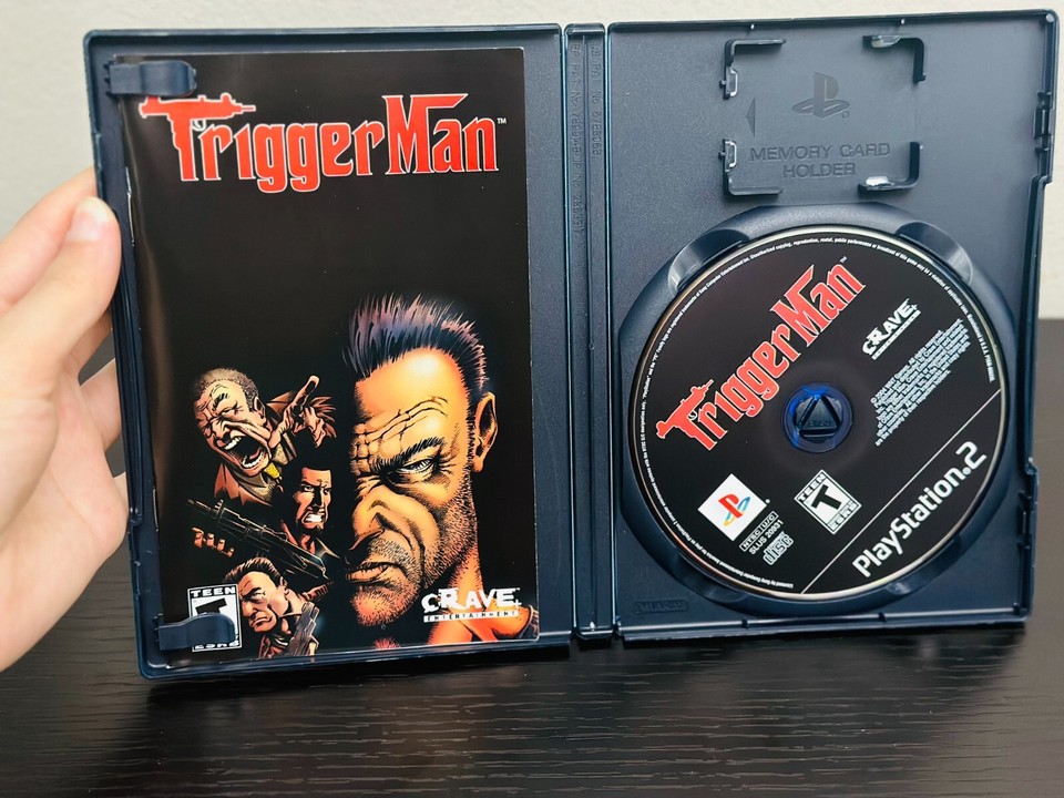 Trigger Man (Sony PlayStation 2, 2004) CIB Complete PS2 Free Fast ...