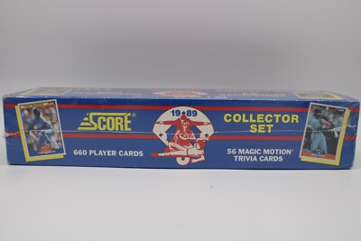 1989 Score Baseball Complete Factory Set Sealed (1-660) NIB/MT | eBay