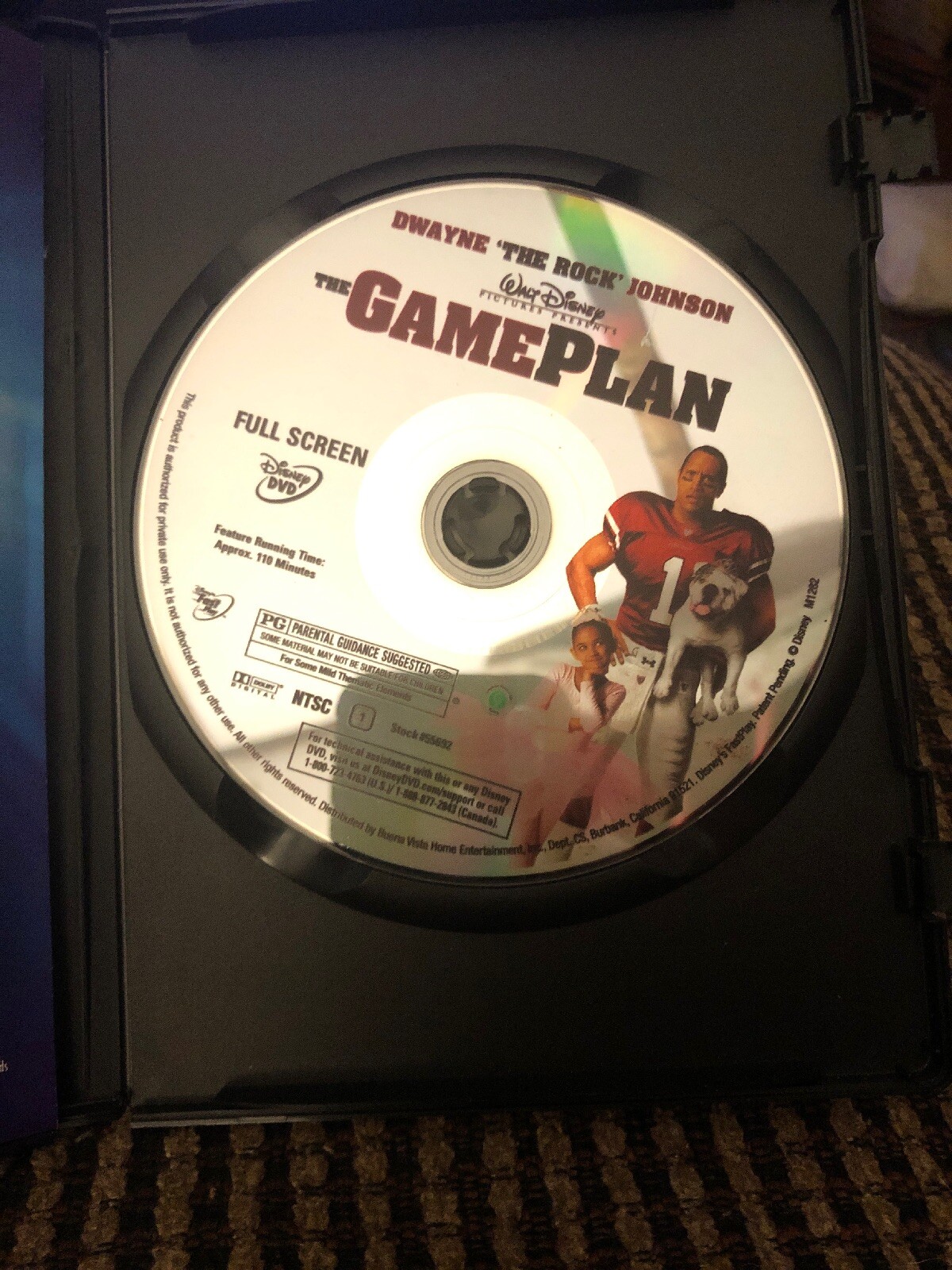 The Game Plan (Full Screen Edition) 786936747362| eBay