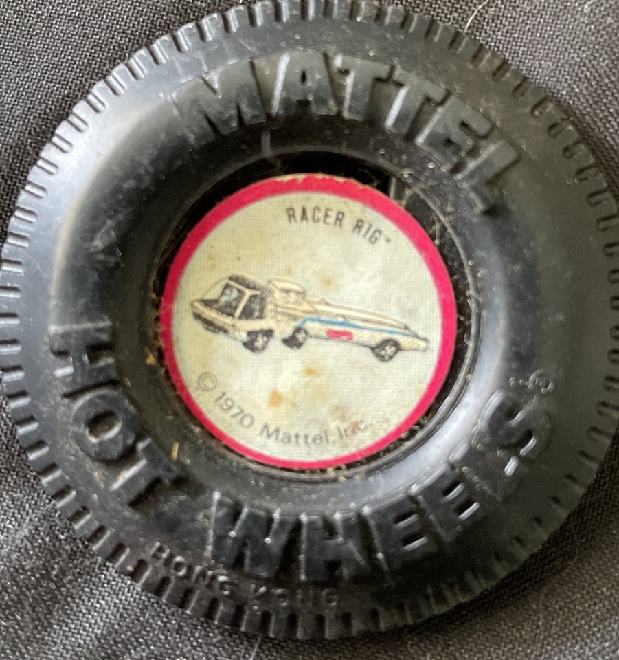 Racer Rig 1970 Rare & Short Order Plastic Button Hot Wheels Redline ...