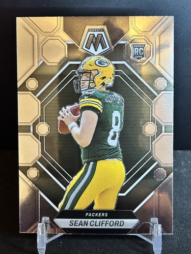 2023 Panini Mosaic #361 Sean Clifford Silver Rookie Card RC Green Bay ...