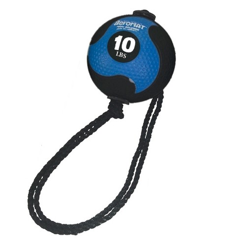 Aeromat Elite Power Rope Medicine Ball - 10 LB Blue for sale online | eBay