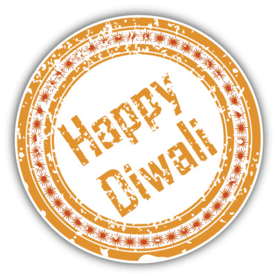 Happy Diwali Grunge Festival Stamp Car Bumper Sticker Decal | eBay