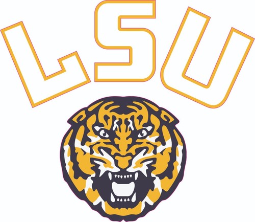 LSU White and Gold Inspired Full Size Football Helmet Decals | eBay