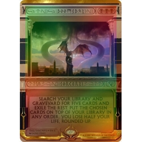 FOIL DOOMSDAY Masterpiece Series: Amonkhet Invocations Magic MTG MINT ...