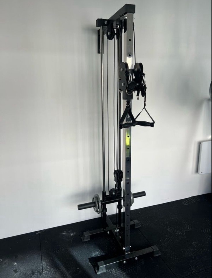 Wall or Rack Mounted Cable Pulley Machine | eBay