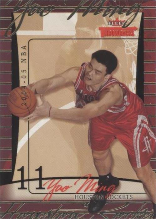 2004-05 Fleer Throwbacks - Yao Ming #51 Gold /50 for sale online | eBay