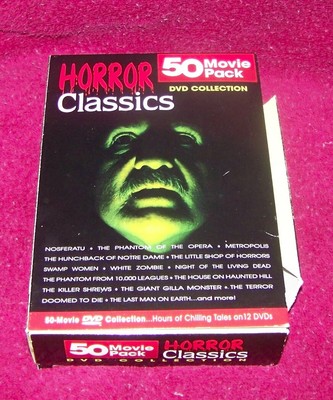 horror/ classic dvd/ collection boxed set | eBay