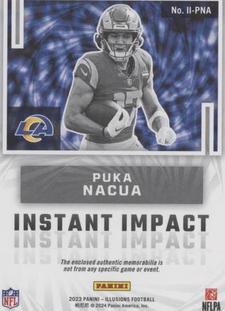 Las mejores ofertas en 2023 Panini Illusions Puka Nacua #II-PNA | eBay