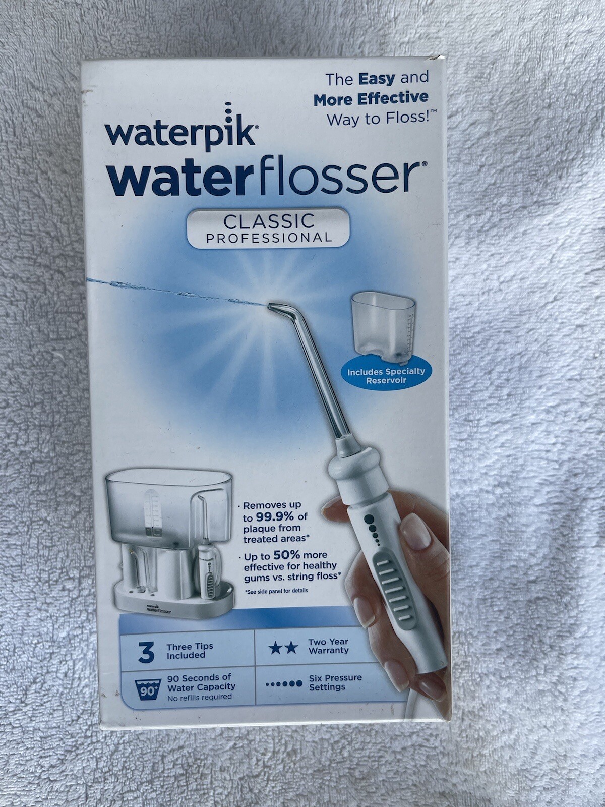 Waterpik WP-150-WF-02 Water Flosser - White for sale online | eBay