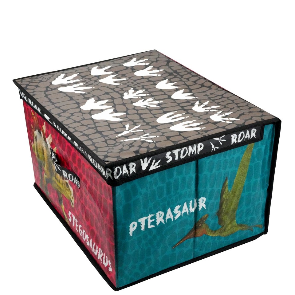 Large Collapsible Storage Box Folding Jumbo Storage Chest Kids Room Toy ...