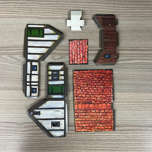 WARHAMMER FANTASY BATTLE 4E ÉDITION MAISON/CHALET TERRAIN EN CARTON WFB ...