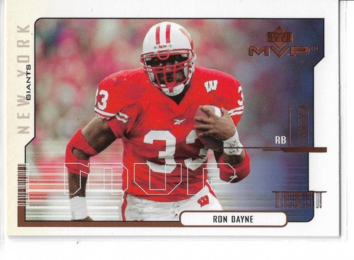 2000 UPPER DECK MVP RON DAYNE #199 Rookie RC New York Giants Wisconsin ...