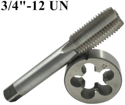 3/4-12 TPI Tap and Die Set HSS Right Hand Thread 3/4-12 UN Tap 3/4-12 ...