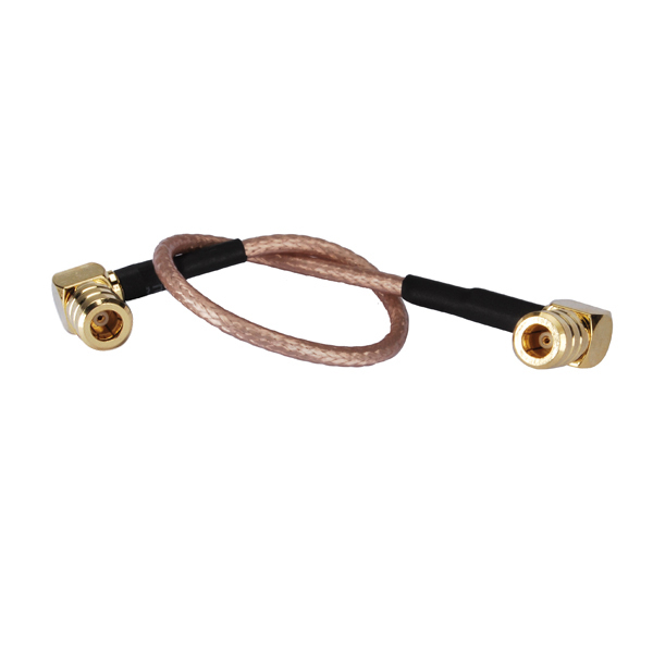 Dual SMB Female right angle RG316 Satellite Radio Extension Cable for ...