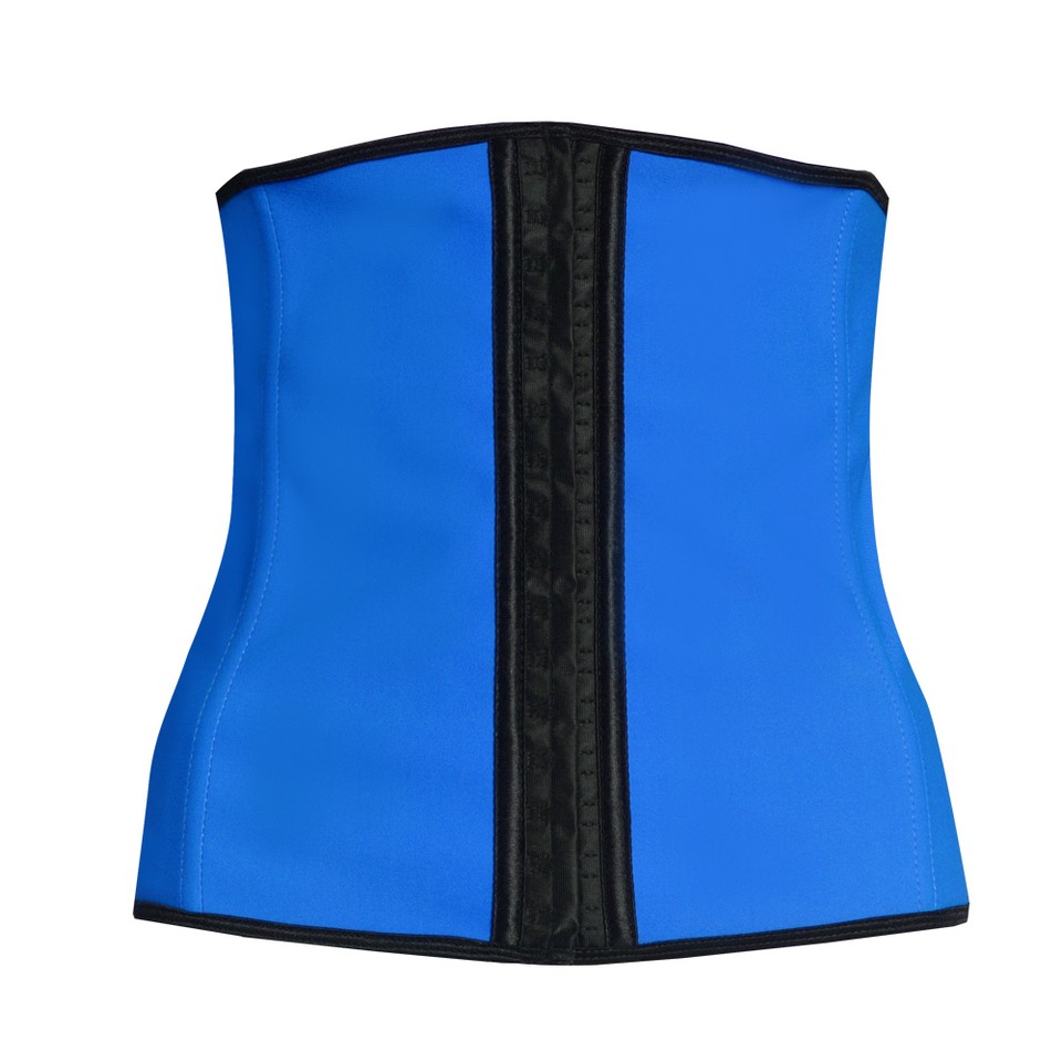 Womens Faja Deportiva Workout Waist Cincher Latex Underbust Corset Body ...
