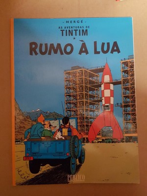 Tintin Objectif lune - Tintim Rumo à lua - Portugais 02 | eBay