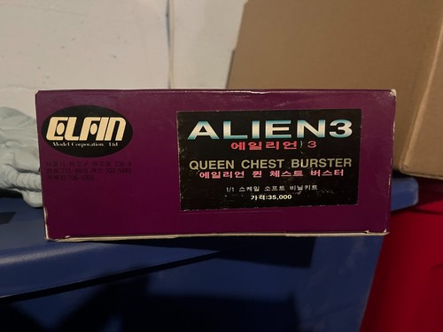 Elfin Alien 3 Queen Chest Burster Vinyl Model Kit | eBay