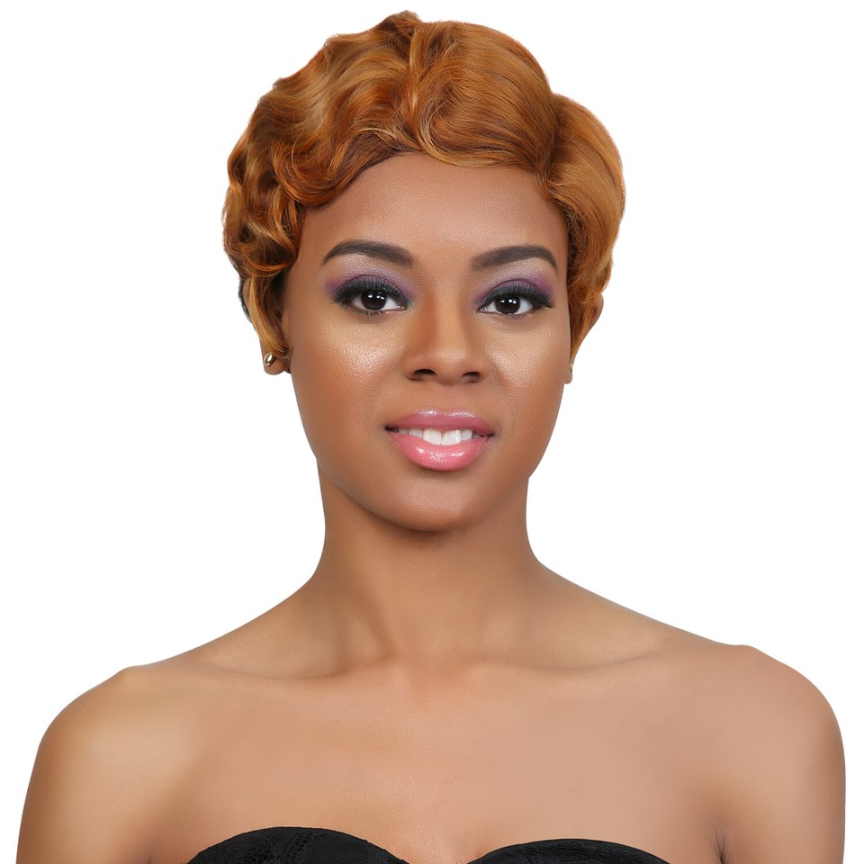 IT'S A WIG SYNTHETIC FULL WIG SHORT MAMA CURL STYLE - NUNA | eBay