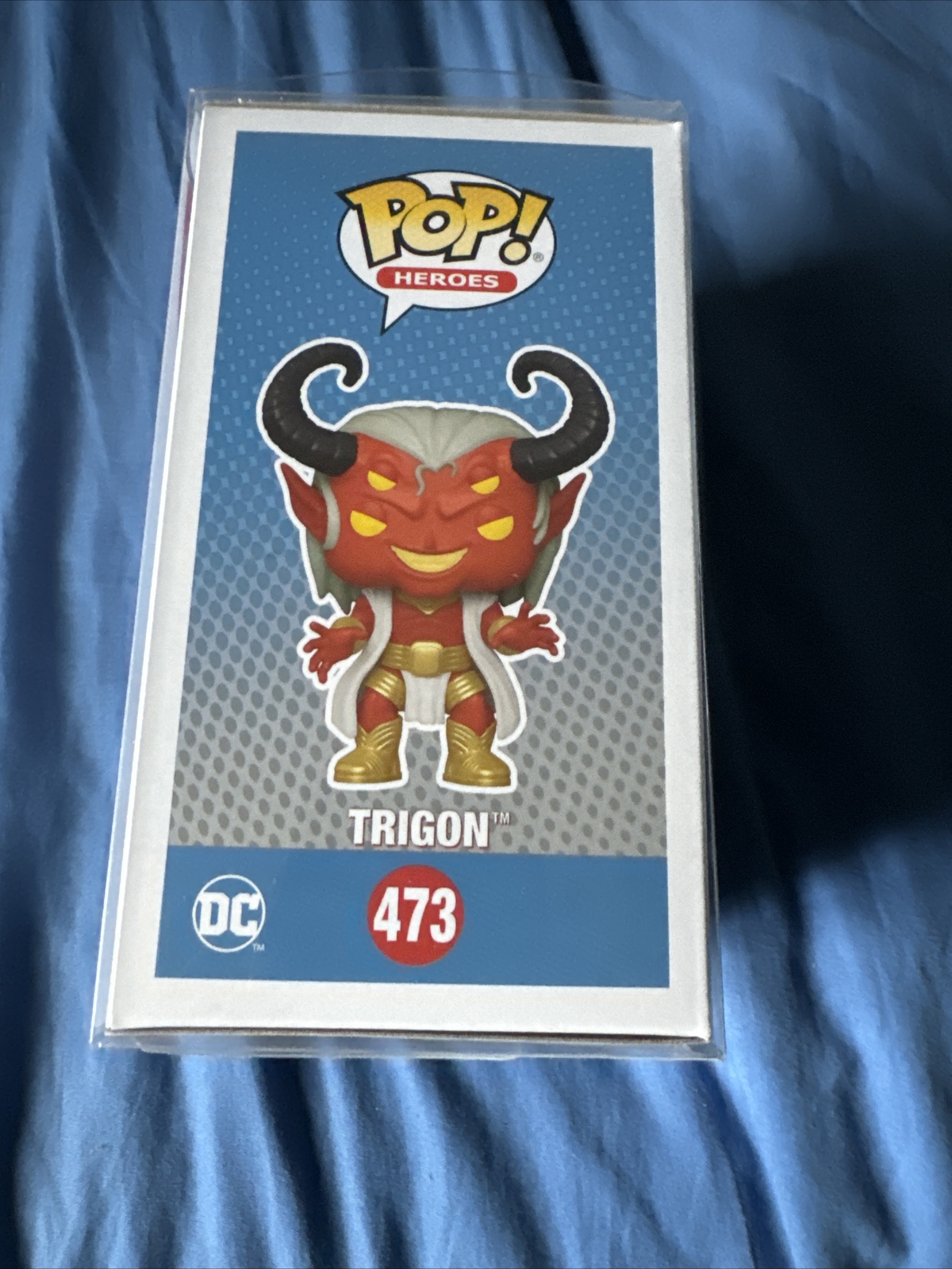 Justice League Trigon Pop Vinyl + Soft Protector | eBay