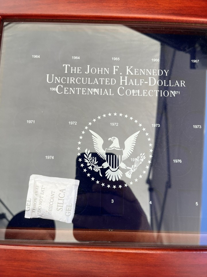 Kennedy U.S. half-dollar Centennial Collection 7 Tier Display Case New ...