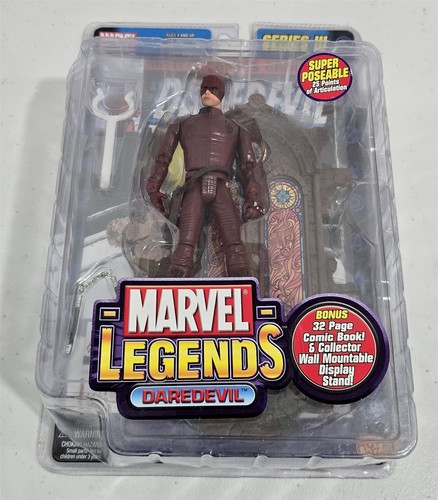 A-675 MINT ON CARD 2000'S TOY BIZ MARVEL LEGENDS SERIES III DAREDEVIL | eBay