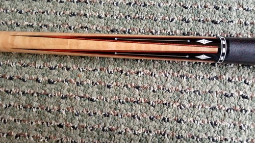 Ron Haley pool cue Rare 1 of 1 Five point Gold Silver IV Unplayed three ...