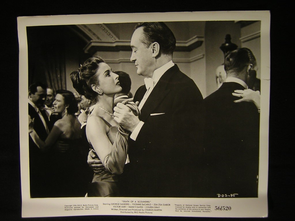George Sanders Death Of A Scoundrel VINTAGE PHOTO 645s | eBay