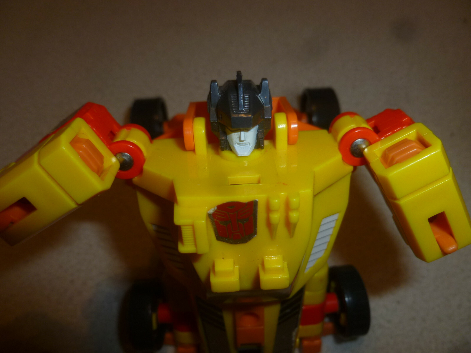 VINTAGE G1 TRANSFORMER SURESHOT TARGETMASTER HASBRO ROBOT 1987 TAKARA ...