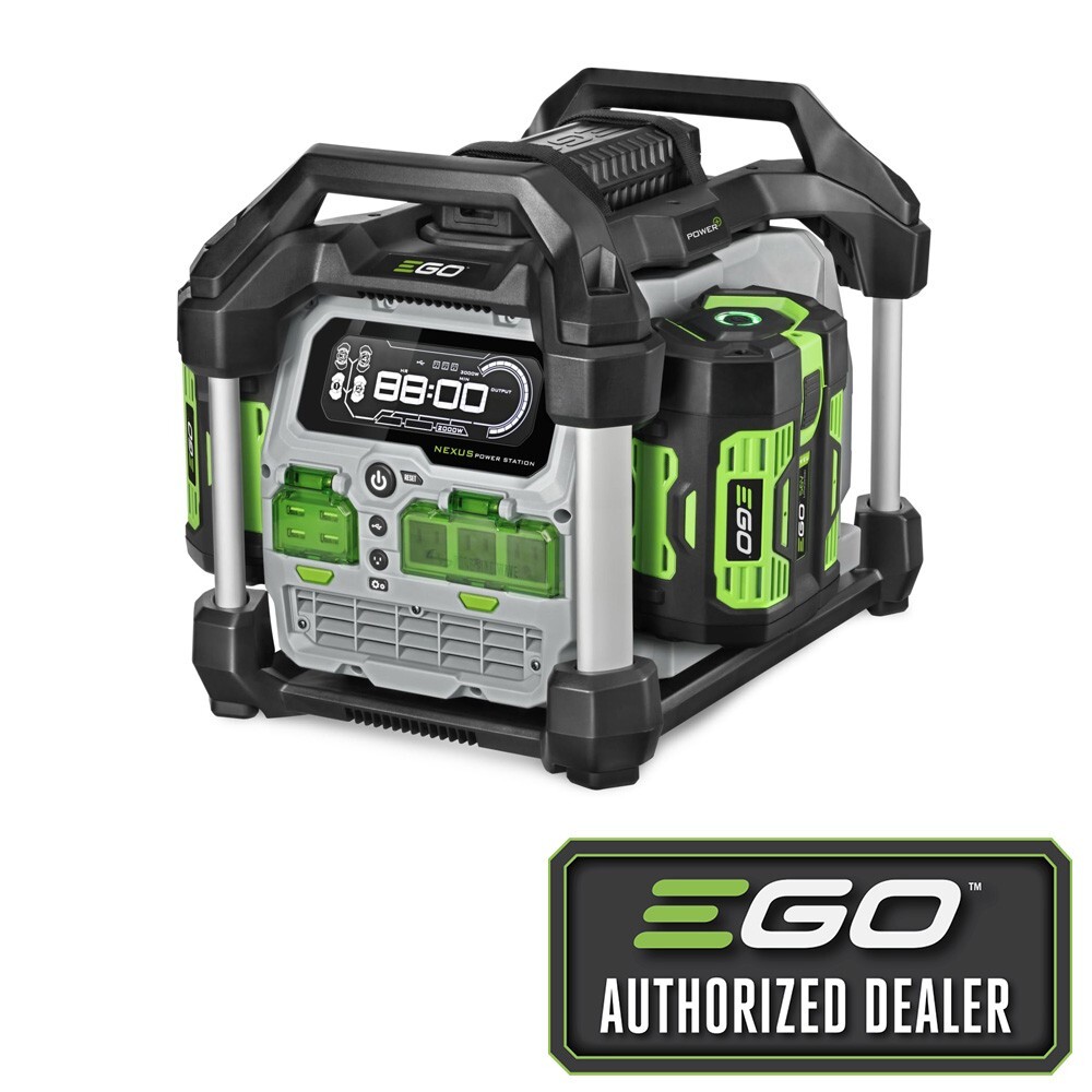 Ego Power PST3042 3000 Watt Peak Nexus Portable Power Station Generator ...
